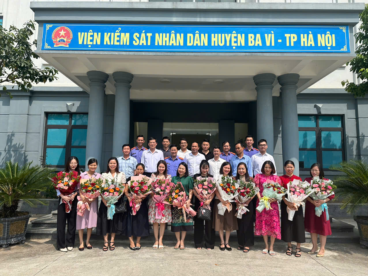 Viện KSND huyện Quốc Oai chào mừng ngày thành lập Hội liên hiệp Phụ nữ Việt Nam